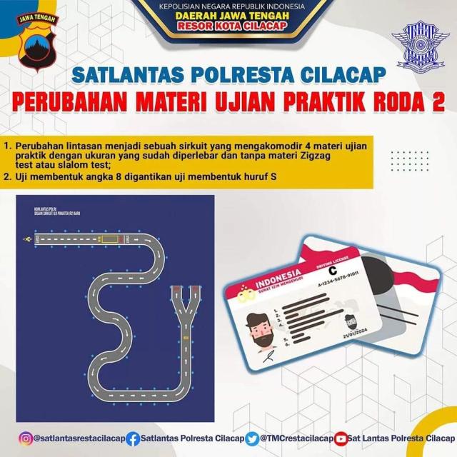 Ujian Praktek SIM C Jauh Lebih Mudah, Tapi Tetap Ada Syaratnya Ujian Praktek SIM C Jauh Lebih Mudah, Tapi Tetap Ada Syaratnya